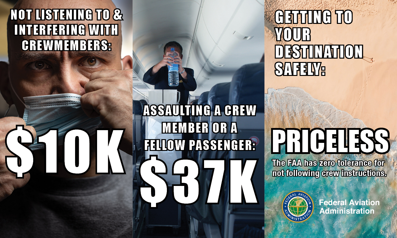 Unruly Behavior Digital Signage | Federal Aviation Administration